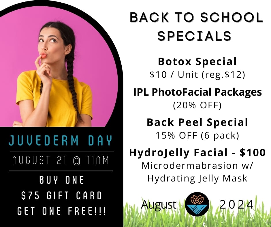 The BEST Monthly Spa Specials in Cedar Park - Hydrafacial, Fillers ...